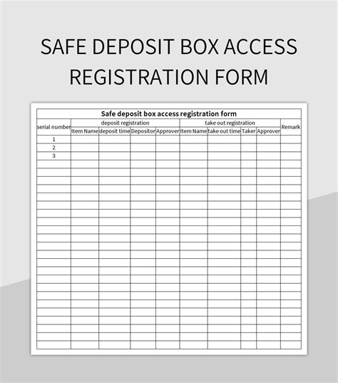 Free Access Registration Form Templates For Google Sheets And Microsoft