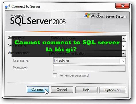 Cách khắc phục lỗi Cannot connect to SQL server Bạn có biết BKNS