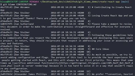 How To Use Git Blame GeeksforGeeks