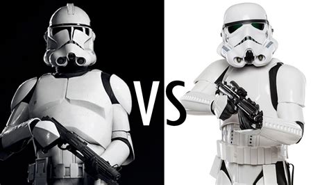 Star Wars Clone Troopers Vs Stormtroopers