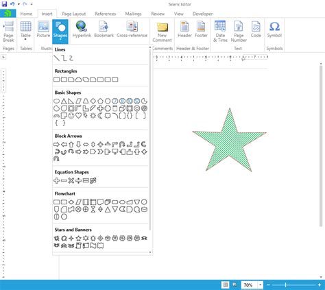 wpf richtextbox shapes telerik ui for wpf