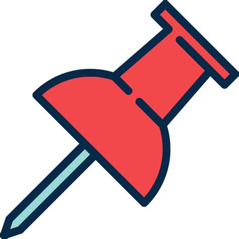 Push Pin Vector SVG Icon SVG Repo