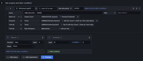 Unable To Get Custom Elastic Search Log Property Values Inside Grafana Alert Rules Add Details