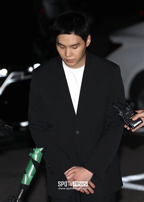 음주 BTS 슈가 경찰 출석 실망 안긴 점 진심 반성성실히 조사받겠다