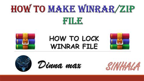 How To Make RAR File Using WinRar Convert File Or Folder To RAR YouTube