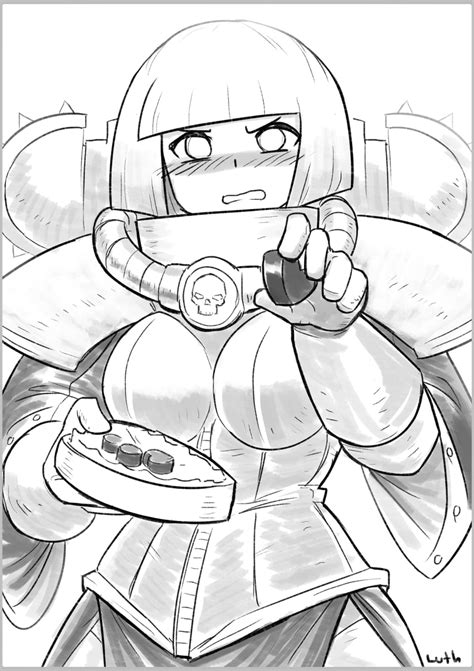 Adepta Sororitas Warhammer 40k Drawn By Lutherniel Danbooru