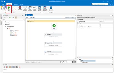 Create An RPA Flow That Connects To Oracle Data In UiPath Studio