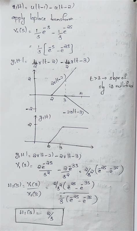 [solved] 1 a linear time invariant continuous time system has system course hero