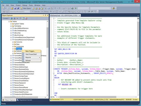 Creating Dml Triggers Microsoft Sql Server 2014 Unleashed Book