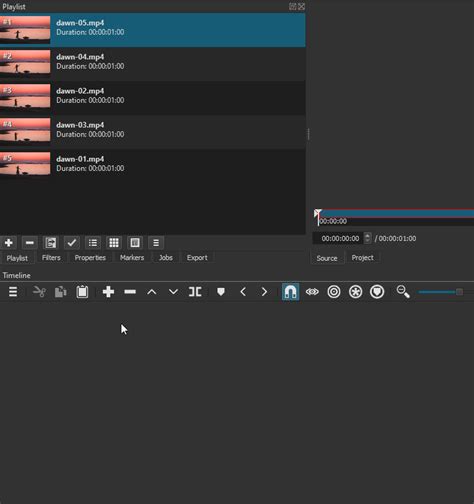 How To Import Multiple Video Clips Numbered 1 50 Onto Playlist Helphow To Shotcut Forum