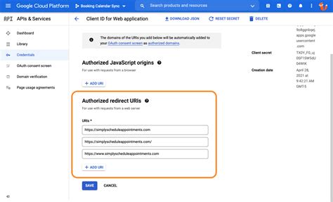 400 Redirect Uri Mismatch Error Simply Schedule Appointments