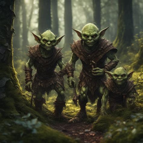 Goblins Deep In The Dark Forest Kingdom 06 By Alcaudonfantasy On Deviantart