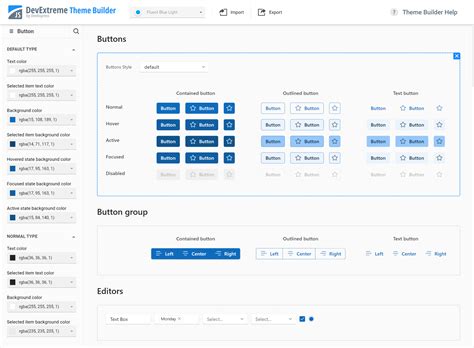 devextreme vue themebuilder devextreme vue documentation