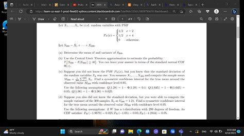 solved let x1 … xn be i i d random variables with pmf