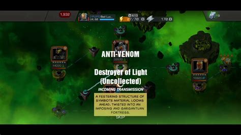 MCOC Destroyer Of Light Uncollected Anti Venom How To Fight
