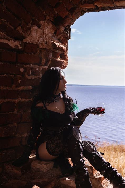 Amazing Cosplay On Twitter Yennefer The Witcher Model Blue Sunny Photo Alf Gamecosplay