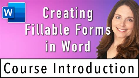 Creating Fillable Forms In Microsoft Word A Step By Step Guide