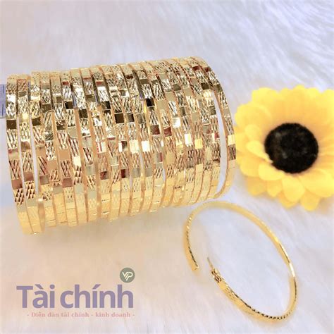 Bộ vòng Ximen vàng thật 18k giá bao nhiêu hôm nay 11 12 2024