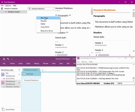 Using Markdown To Create Flow Chart For OneNote Office OneNote Gem