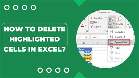 How To Delete Highlighted Cells In Excel Earn And Excel