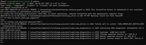 Tensorflow List Physical Devices Doesn T Detect My GPU CUDA Setup And