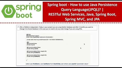 Using Java Persistence Query Language JPQL In Spring Boot RESTful