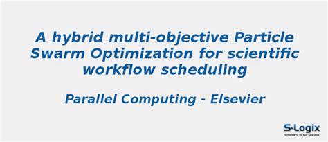 a hybrid multi objective particle swarm optimization cloudsim projects s logix