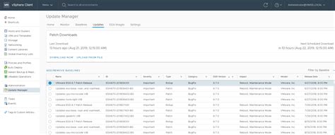 How To Patch A VMware ESXi Host Using Update Manager VMiss Net