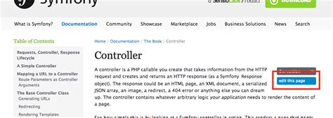 Contributing To The Documentation Symfony 34 Docs