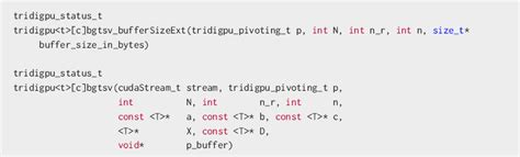 tridigpu a gpu library for block tridiagonal and banded linear equation systems acm