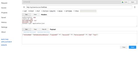 ionic framework calling a webservice from angularjs from a sample which works in rest client
