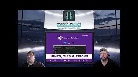 presentation mode vscode hint tip and trick of the week 08 16 22 episode 161 youtube