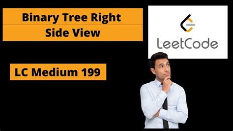 Binary Tree Right Side View LeetCode Medium 199 YouTube