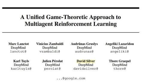 psro基本框架：a unified game theoretic approach to multiagent reinforcement learning 知乎