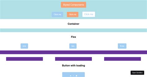Reusable Styled Components Codesandbox