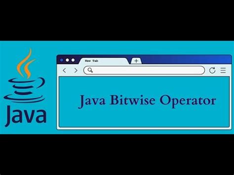 Lecture Java Bitwise Operators Youtube