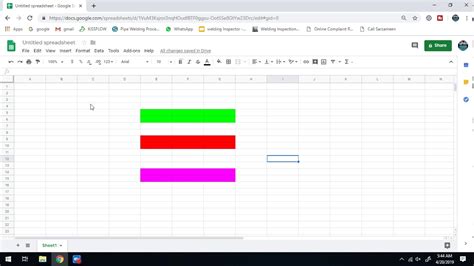 Change Cell Color In Google Sheets Printable Online
