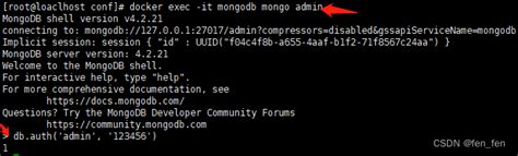 mongo 5 docker下安装mongo4 2 挂载配置文件和数据 docker pull mongo csdn博客