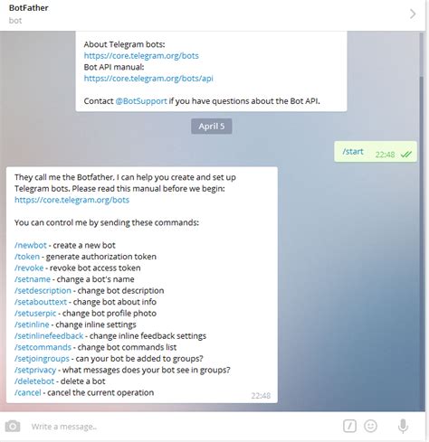How To Create A Telegram Bot Using Python