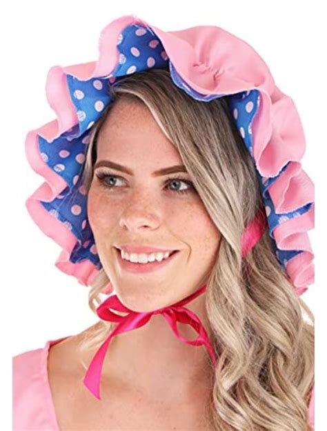 Buy Fun Costumes Little Bo Peep Costume For Women With Pink And Blue Bonnet Polka Dot Dress