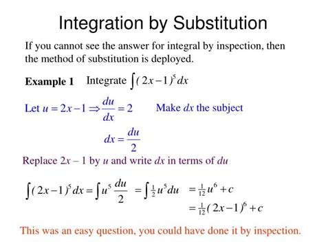 ppt integration by substitution powerpoint presentation free download id 5312186