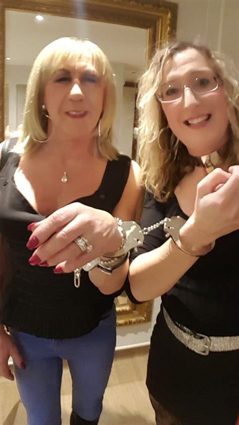 Lisa And Pauline In Handcuffs In The Pub With Mike And John 30 Pics Xhamster
