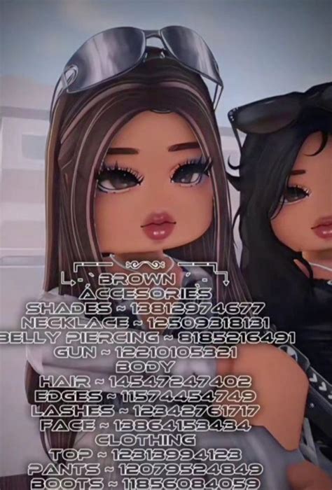 Pin On рб💗 Black Hair Roblox Brown Hair Roblox Aesthetic Roblox Royale High Outfits