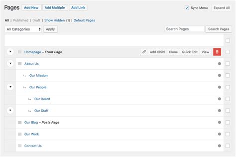 how to manage your site s page hierarchy usc viterbi information technology