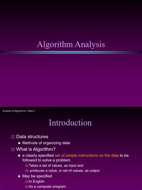 module 04 algorithm analysis pdf algorithms theoretical computer science