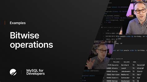 Bitwise Operations MySQL For Developers PlanetScale