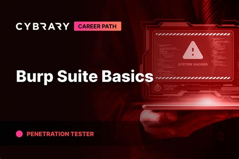 burp suite basics virtual lab cybrary