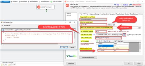 how to read linkedin data in ssis call rest api load to sql server zappysys blog