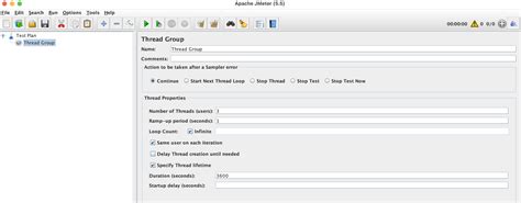 test using jmeter without increasing number of users stack overflow