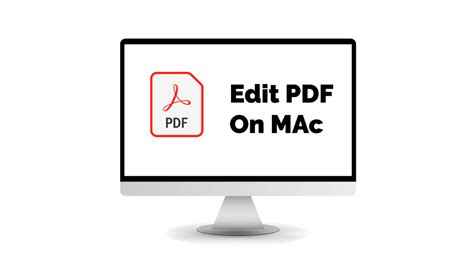 How To Edit A Pdf On Mac
